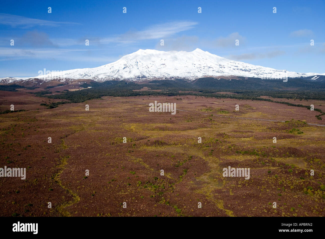 Mt Ruapehu Tongariro National Park Central Plateau North Island New ... Mt Ruapehu Tongariro National Park Central Plateau North Island New ...