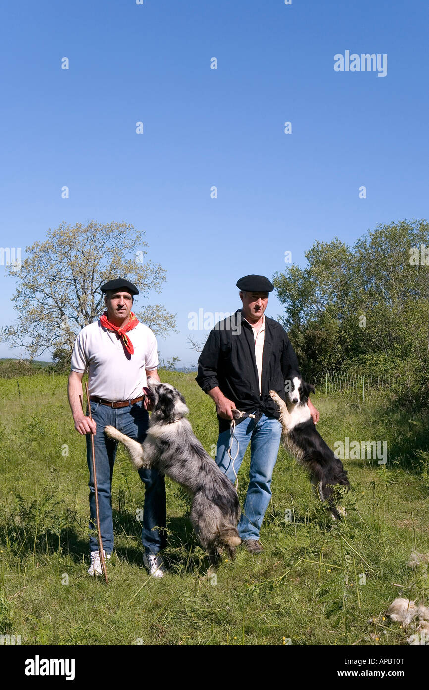 Shepherds, Labourd, the Basque Provinces, France Stock Photo - Alamy