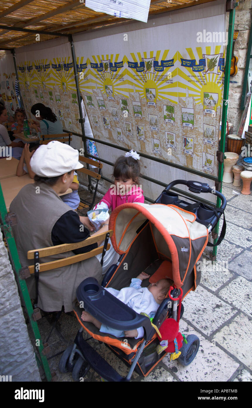 Israel Jerusalem Old city Jewish quarter Sukot Festival Festival of ...