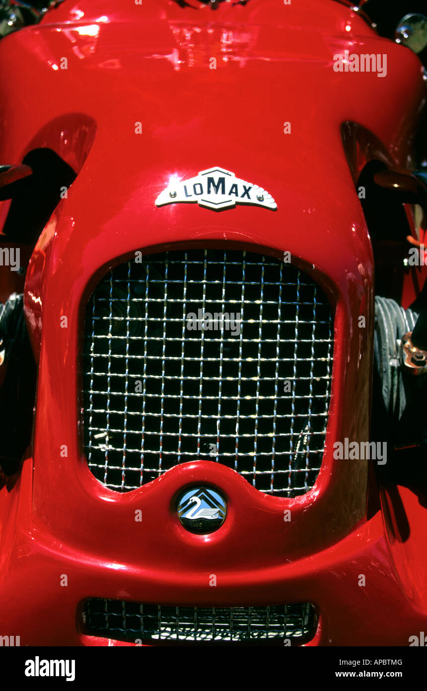 LoMax Antique Classic British Car Stock Photo - Alamy