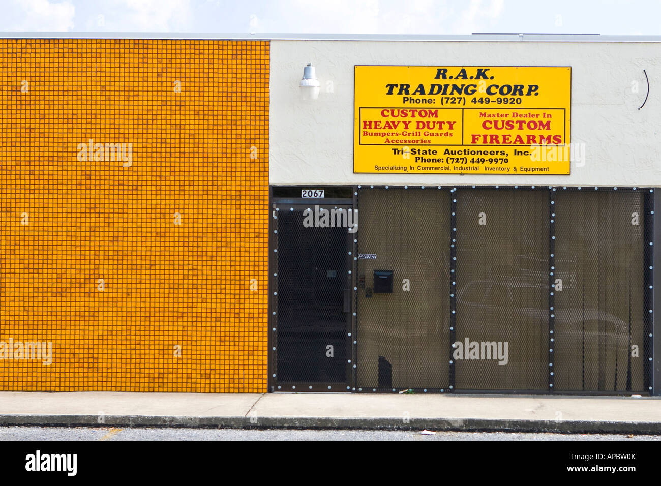 Firearms Dealer Storefront Stock Photo - Alamy