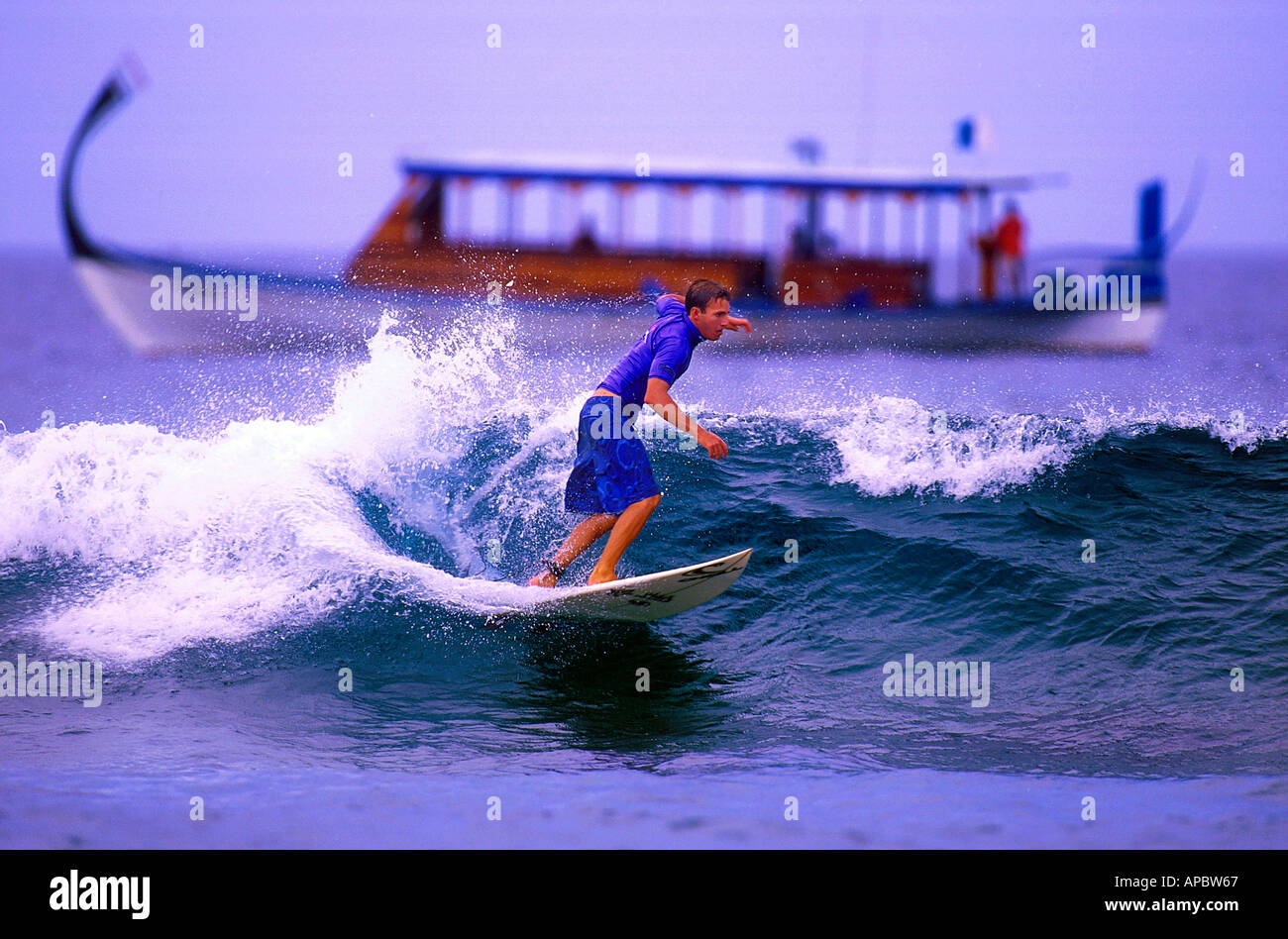 Cory Lopez in action at the O Neill Deep Blue Open Maldives Stock Photo ...