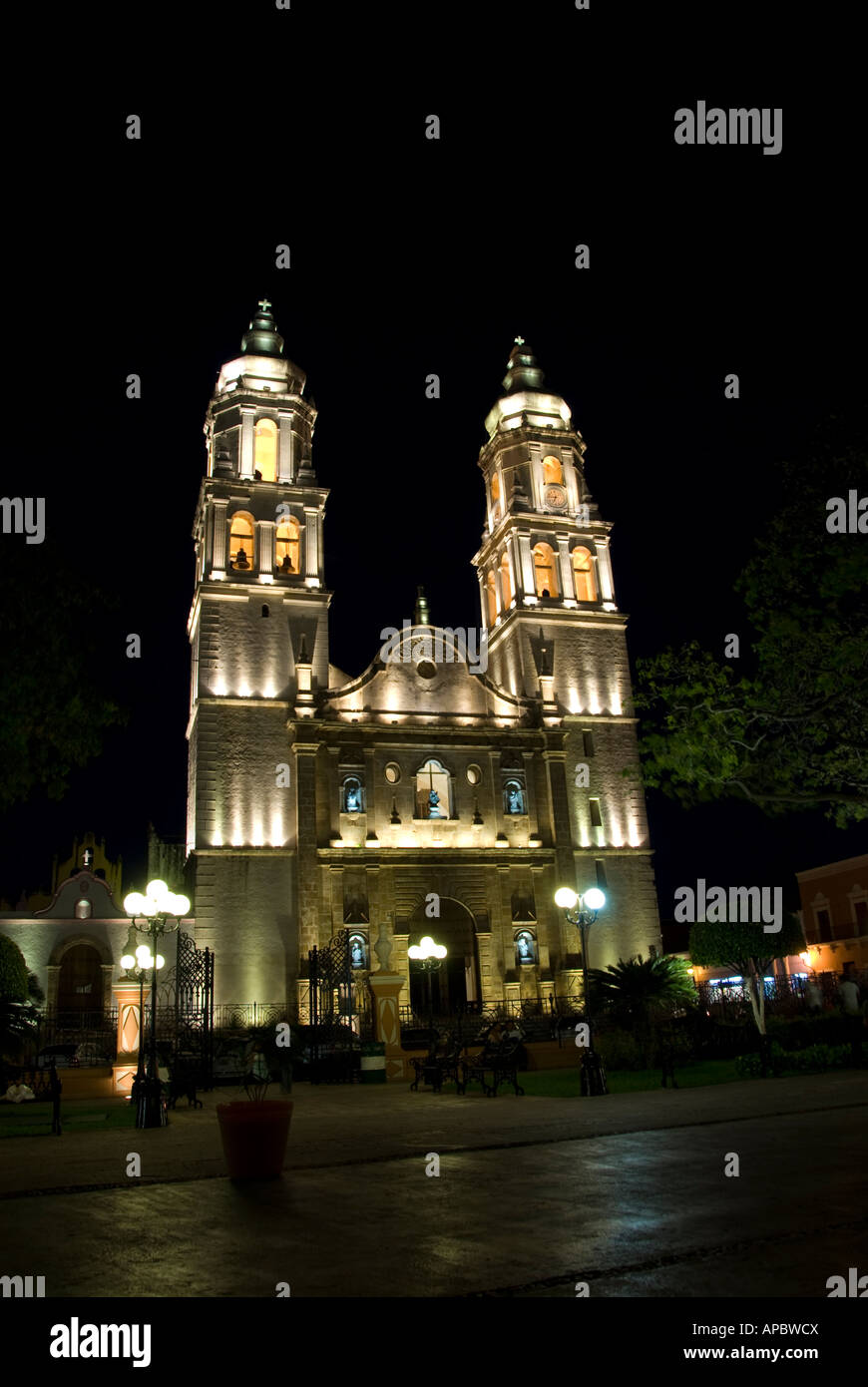 colonial style architecture of Mexico Stock Photo - Alamy