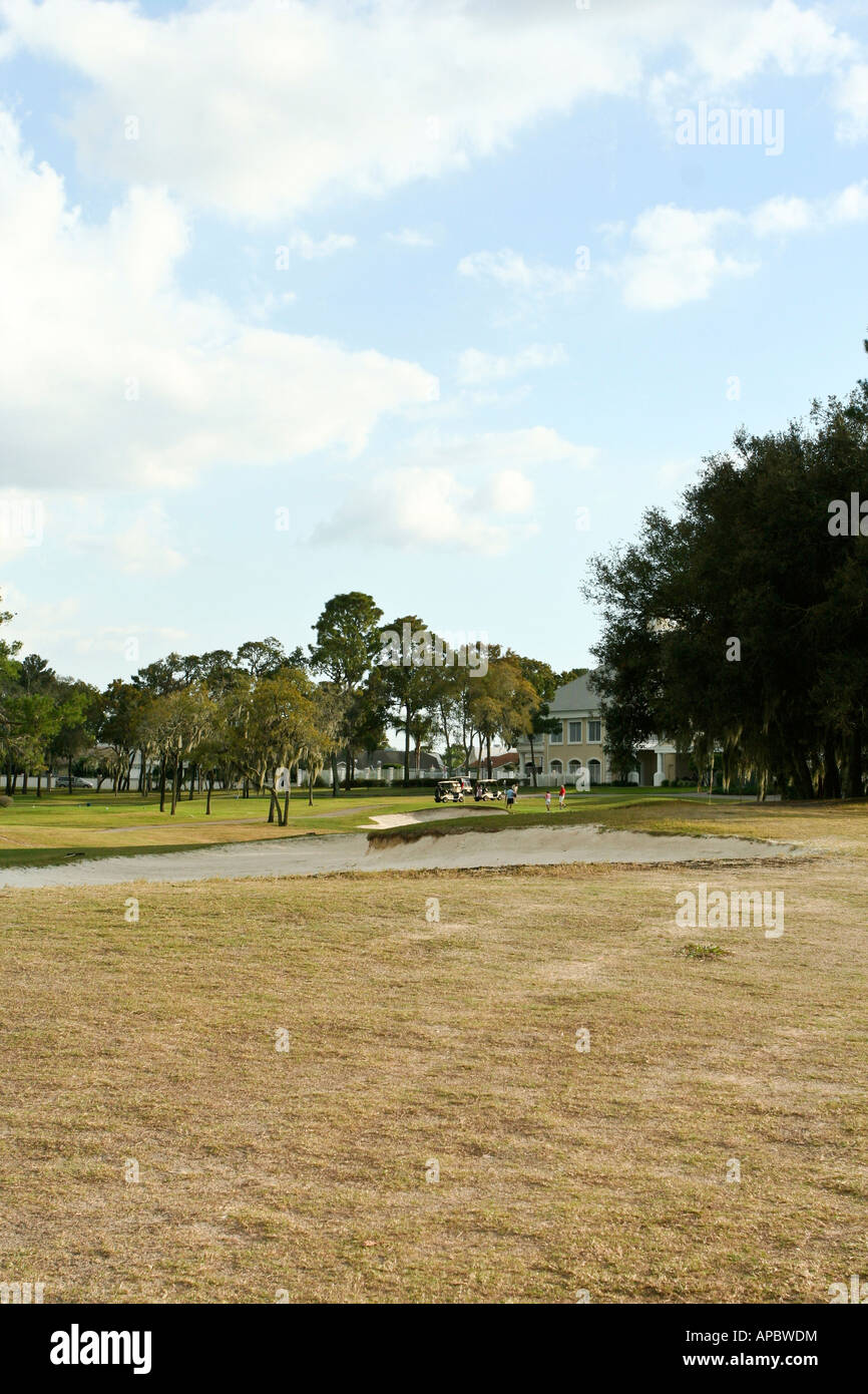 View of a Country Club Stock Photo - Alamy