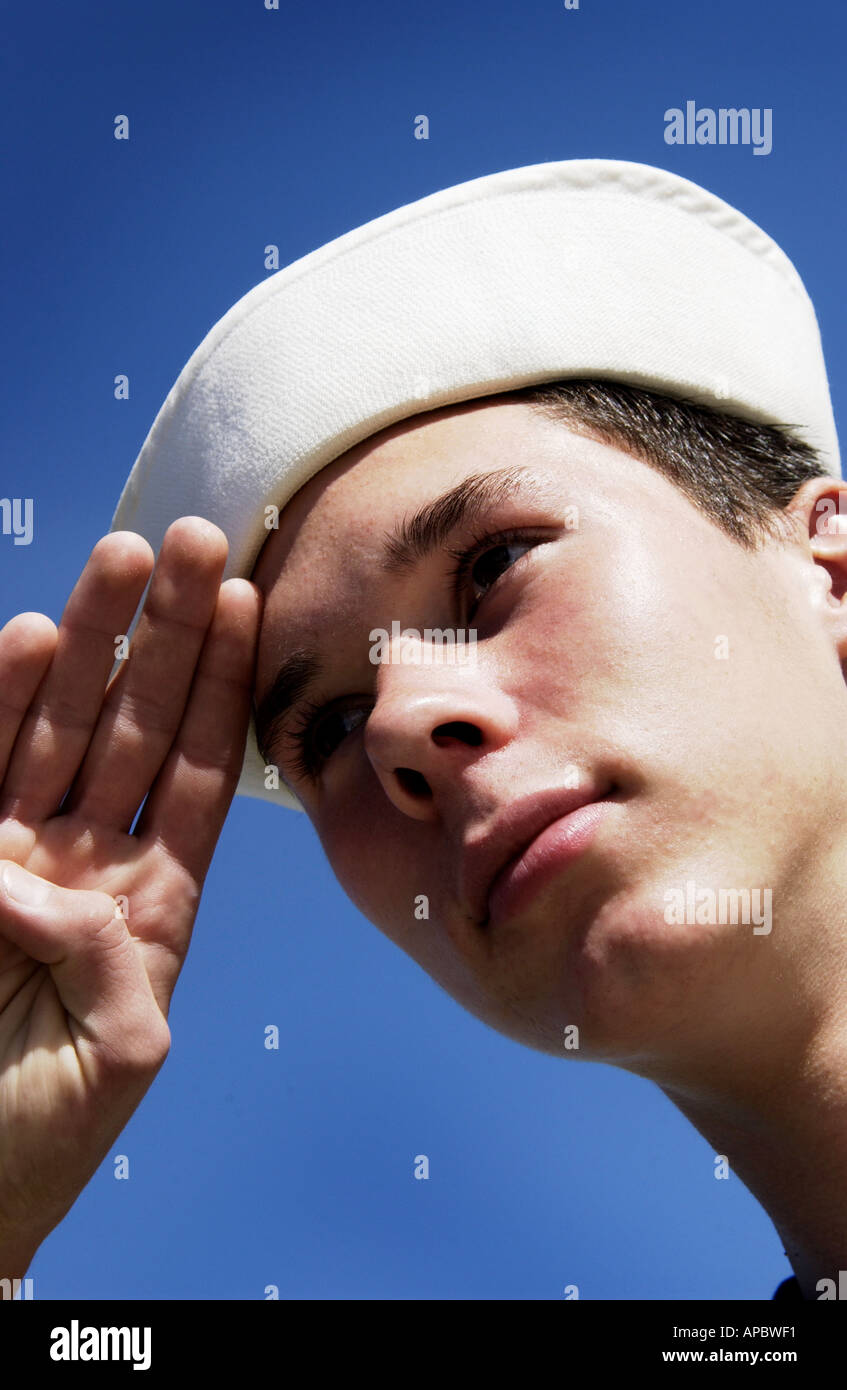 Standing american sailor hi-res stock photography and images - Alamy