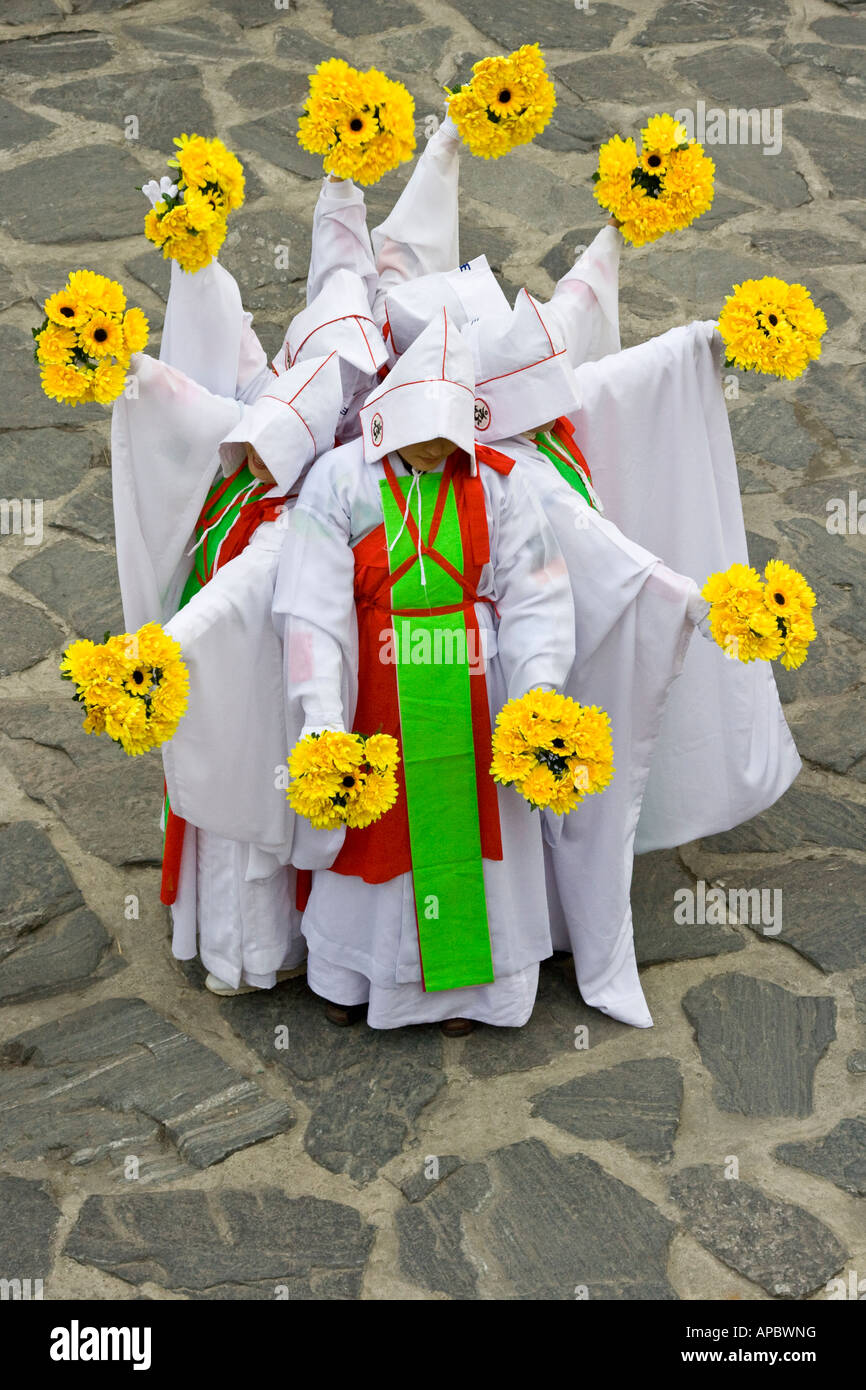 Korean Shamanist Ceremony Seoul South Korea Stock Photo - Alamy