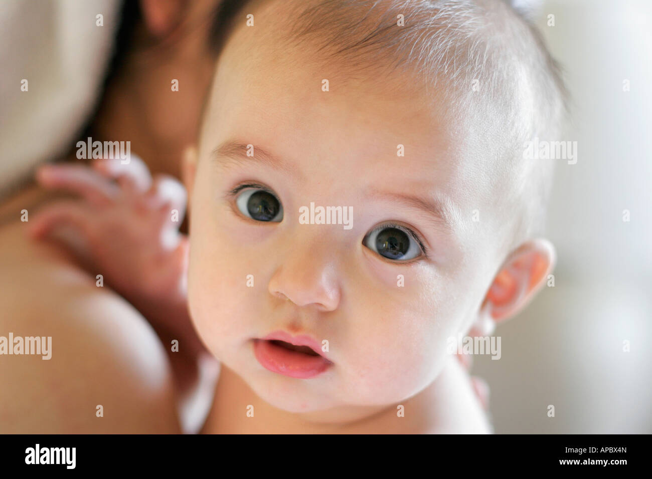 Eurasian baby girl hi-res stock photography and images - Alamy