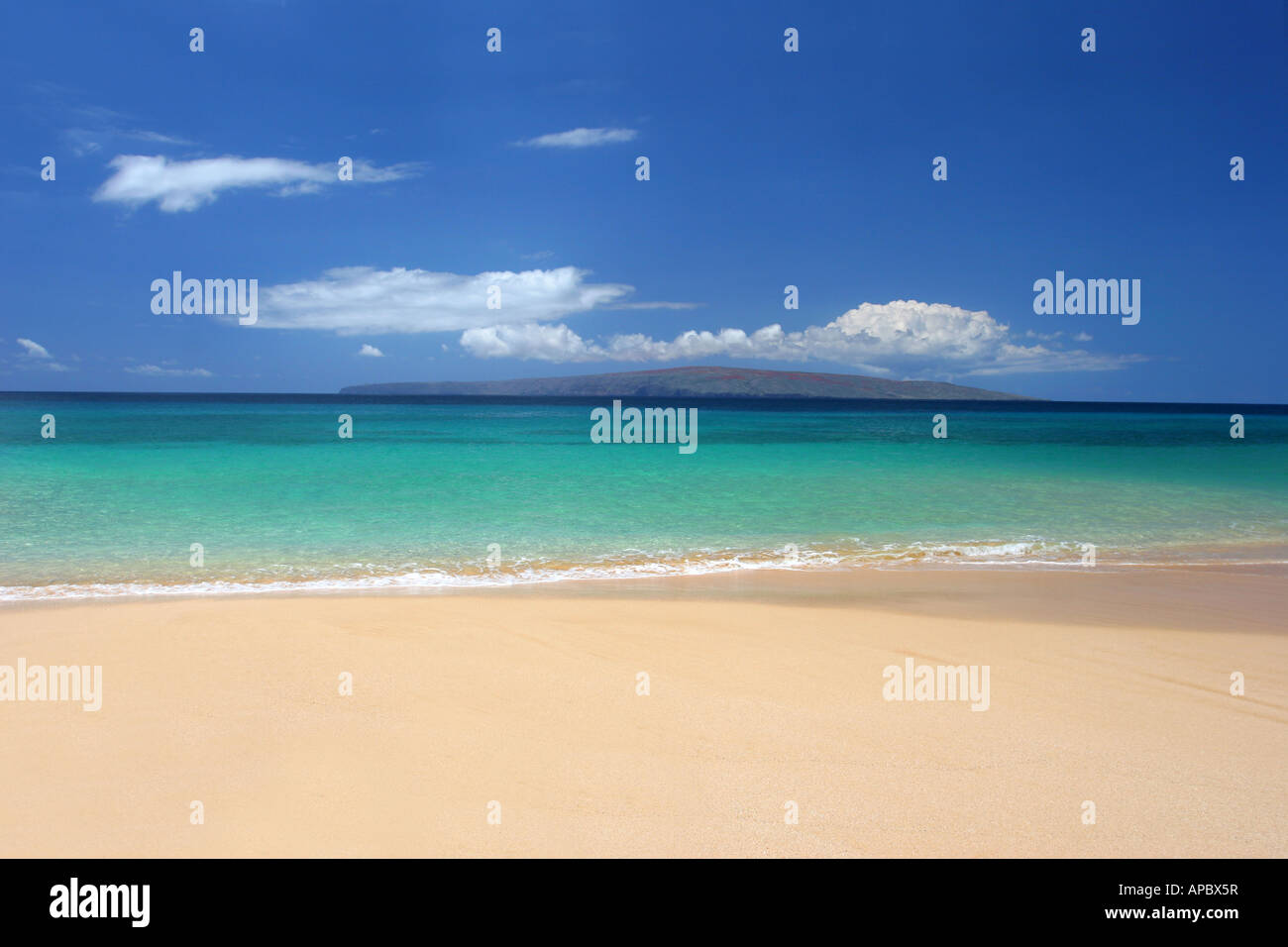 Immaculate beach in Maui Stock Photo - Alamy