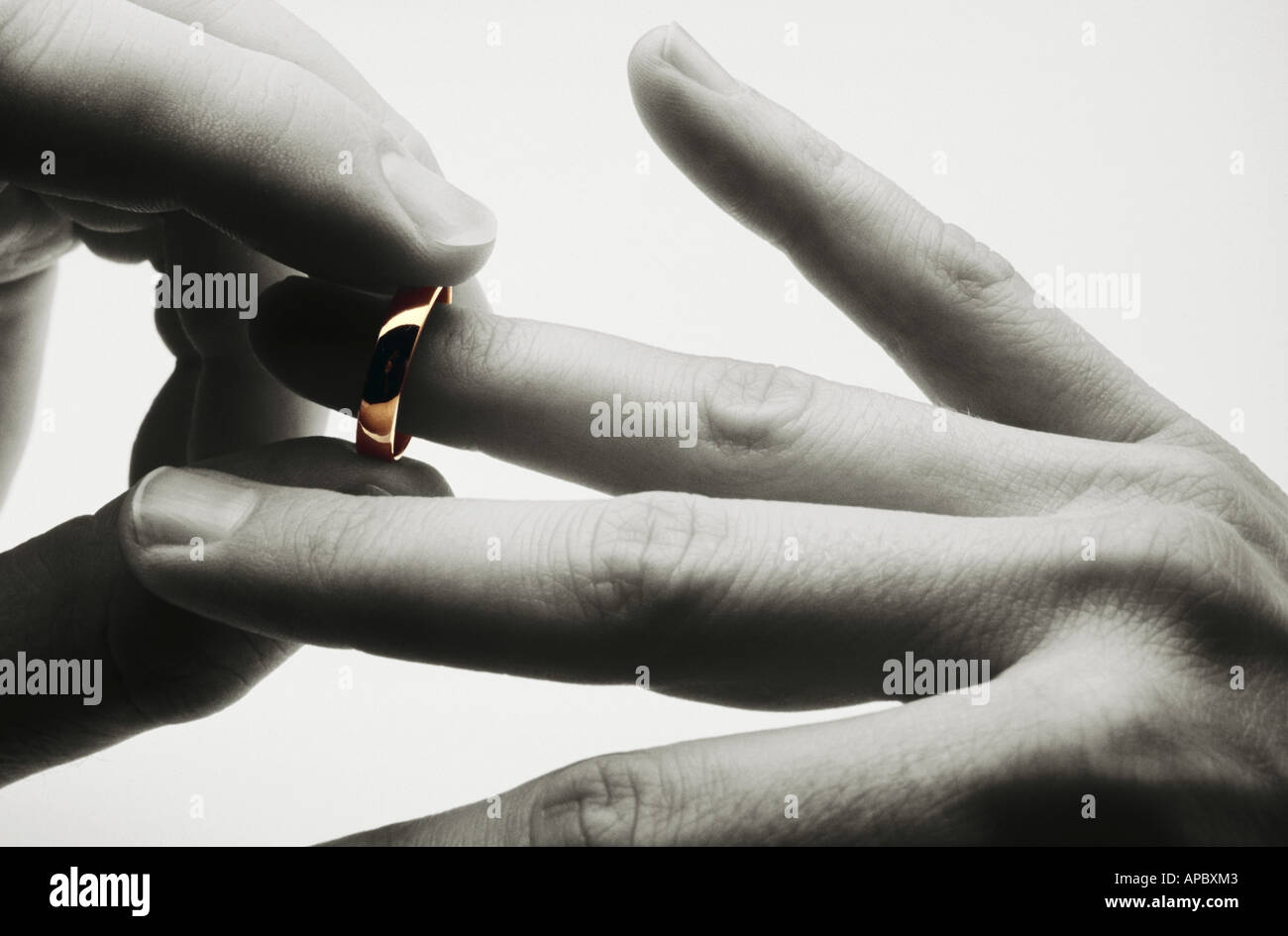 Ring on a finger hi-res stock photography and images - Alamy