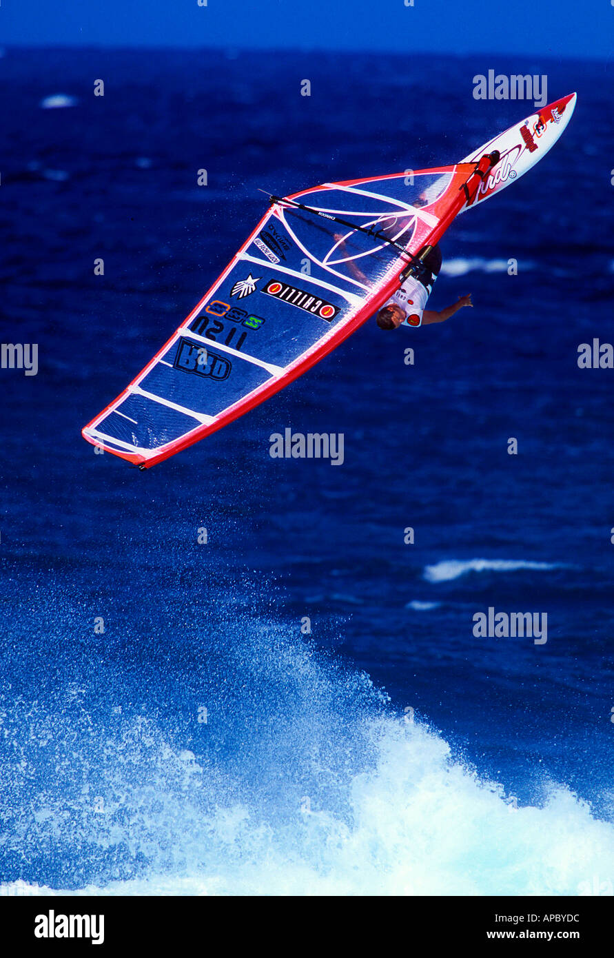 Top Windsurfer Josh Angulo Stock Photo - Alamy