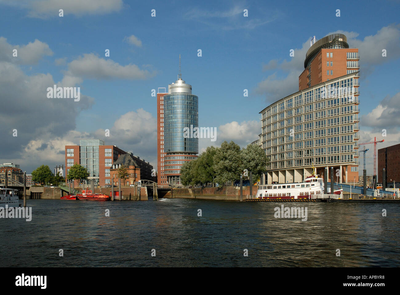 Hanseatic Trade Center at Kehrwiederspitze in Hamburg Hafencity ...