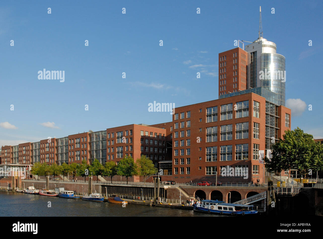 Hanseatic Trade Center at Kehrwiederspitze in Hamburg Hafencity ...