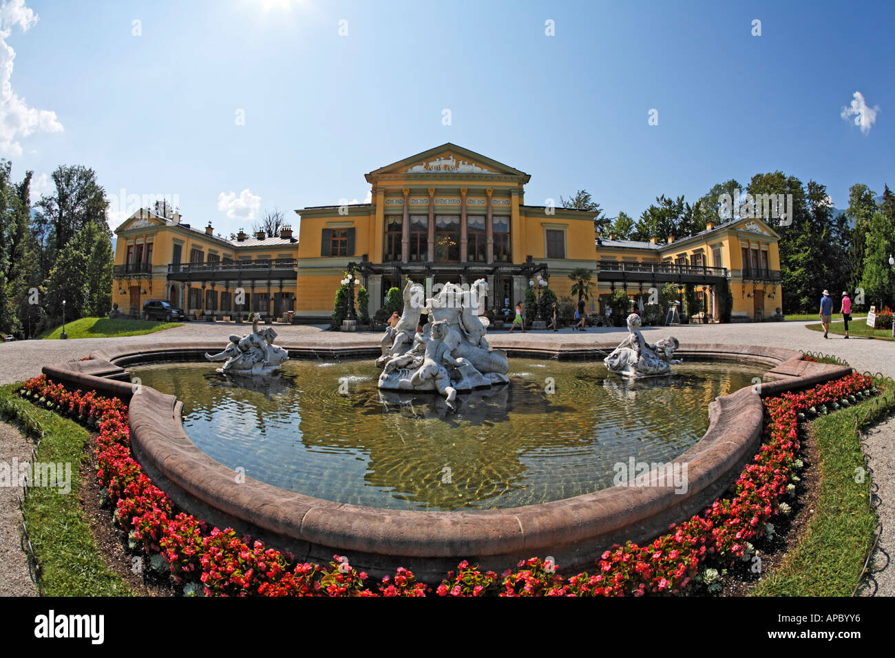 The Imperial Villa (Kaiservilla) in Bad Ischl, Salzkammergut, Upper ...