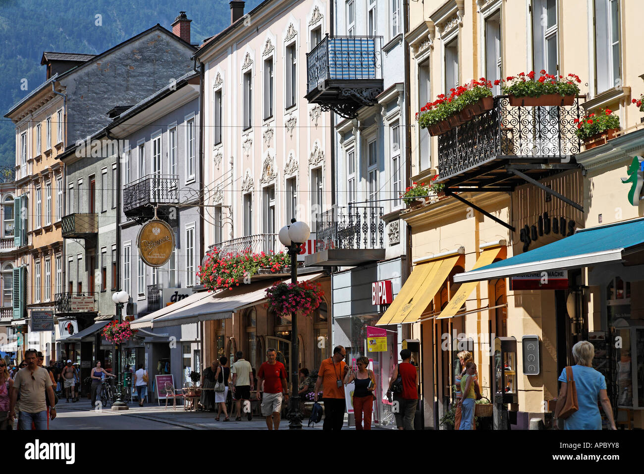 Bad Ischl, Salzkammergut, Upper Austria Stock Photo - Alamy