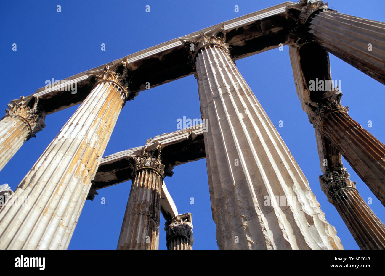 Temple of Olympian Zeus Stock Photo - Alamy