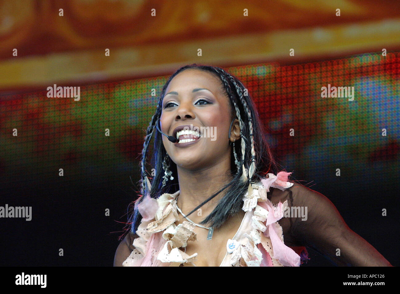 Kelli Michelle Young liberty x pop singer Stock Photo - Alamy