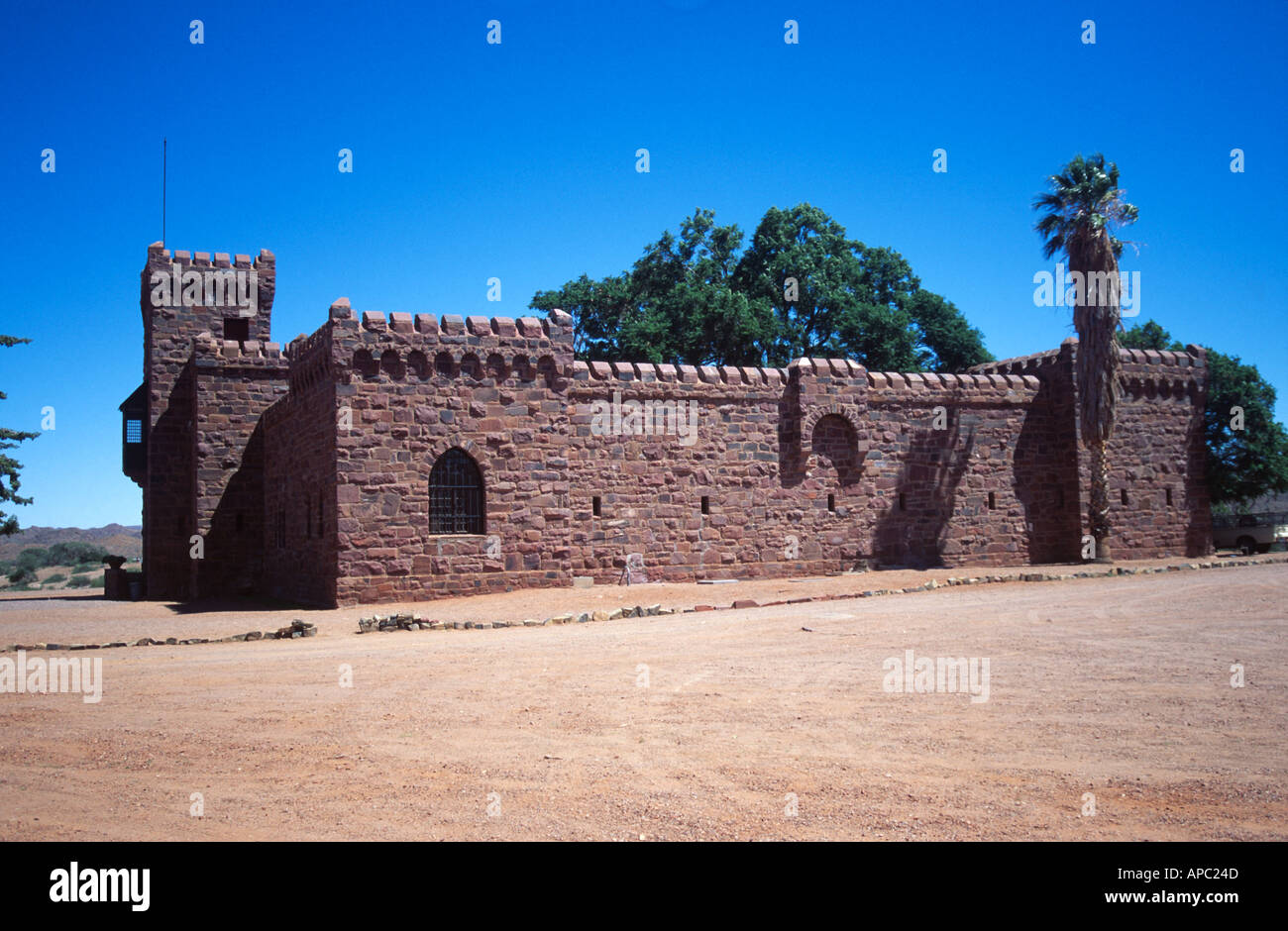 Namibia fort fortress desert hi-res stock photography and images - Alamy