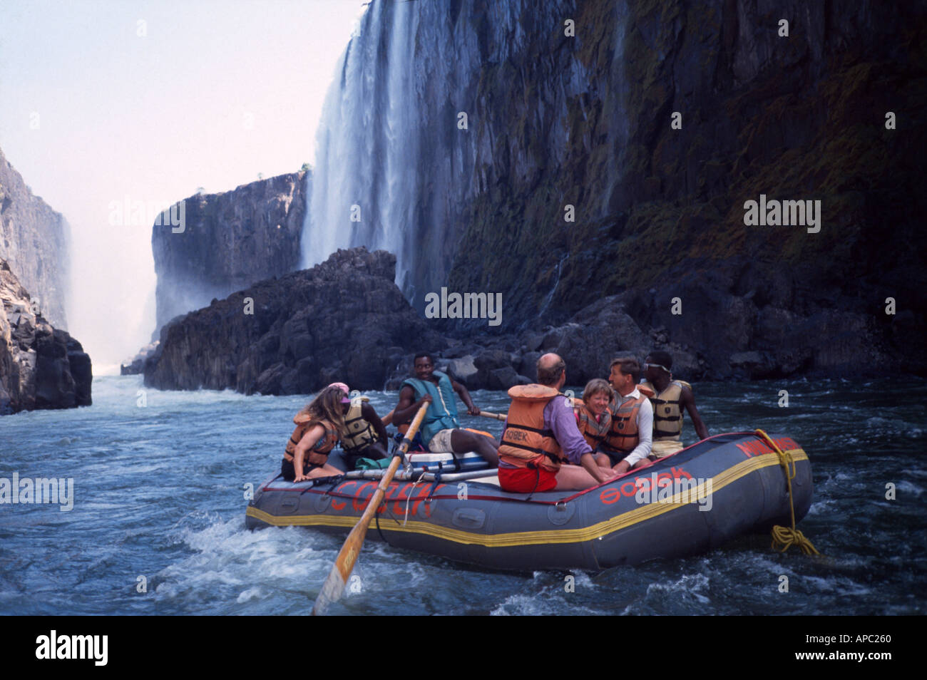 Rafting Victoria Falls High Resolution Stock Photography and Images - Alamy