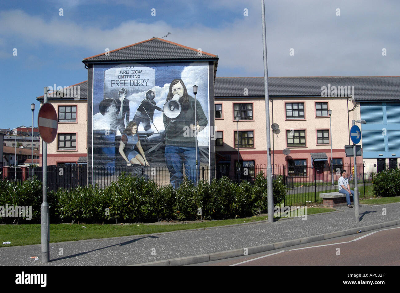 Free Derry Corner Stock Photo - Alamy