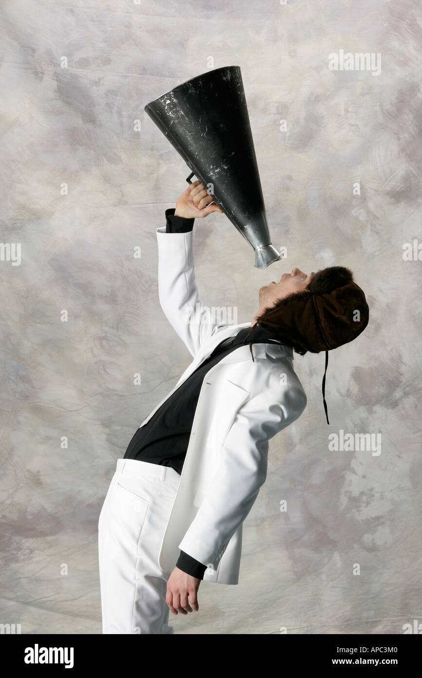 Speaking tube mouth piece hi-res stock photography and images - Alamy