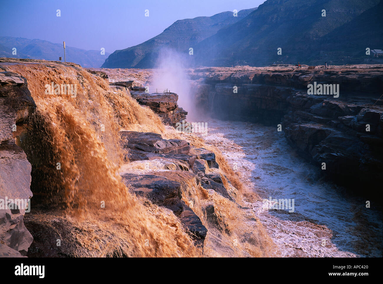 Hukou Waterfall XI an Stock Photo - Alamy