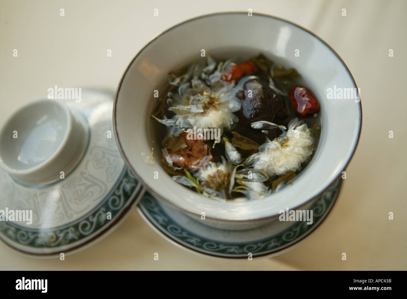 Chinese traditional tea and cup Stock Photo - Alamy