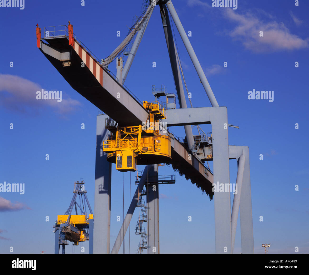 BELGIUM ZEEBRUGGE FERRY CONTAINER TERMINAL Stock Photo - Alamy