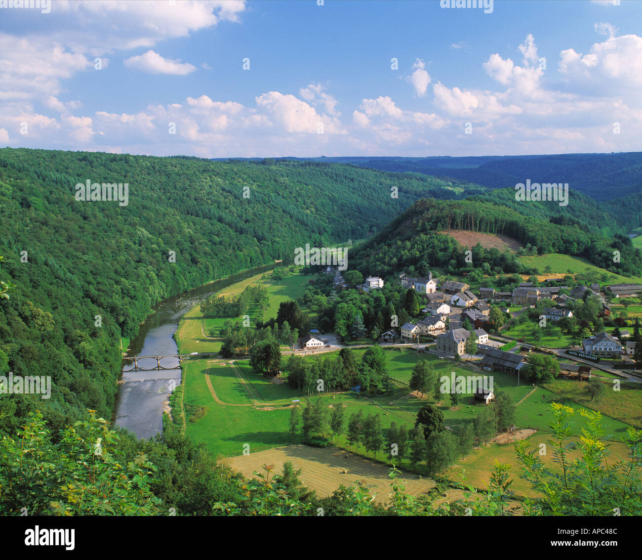 BELGIUM ARDENNES FRAHAN SUR SEMOIS Stock Photo - Alamy