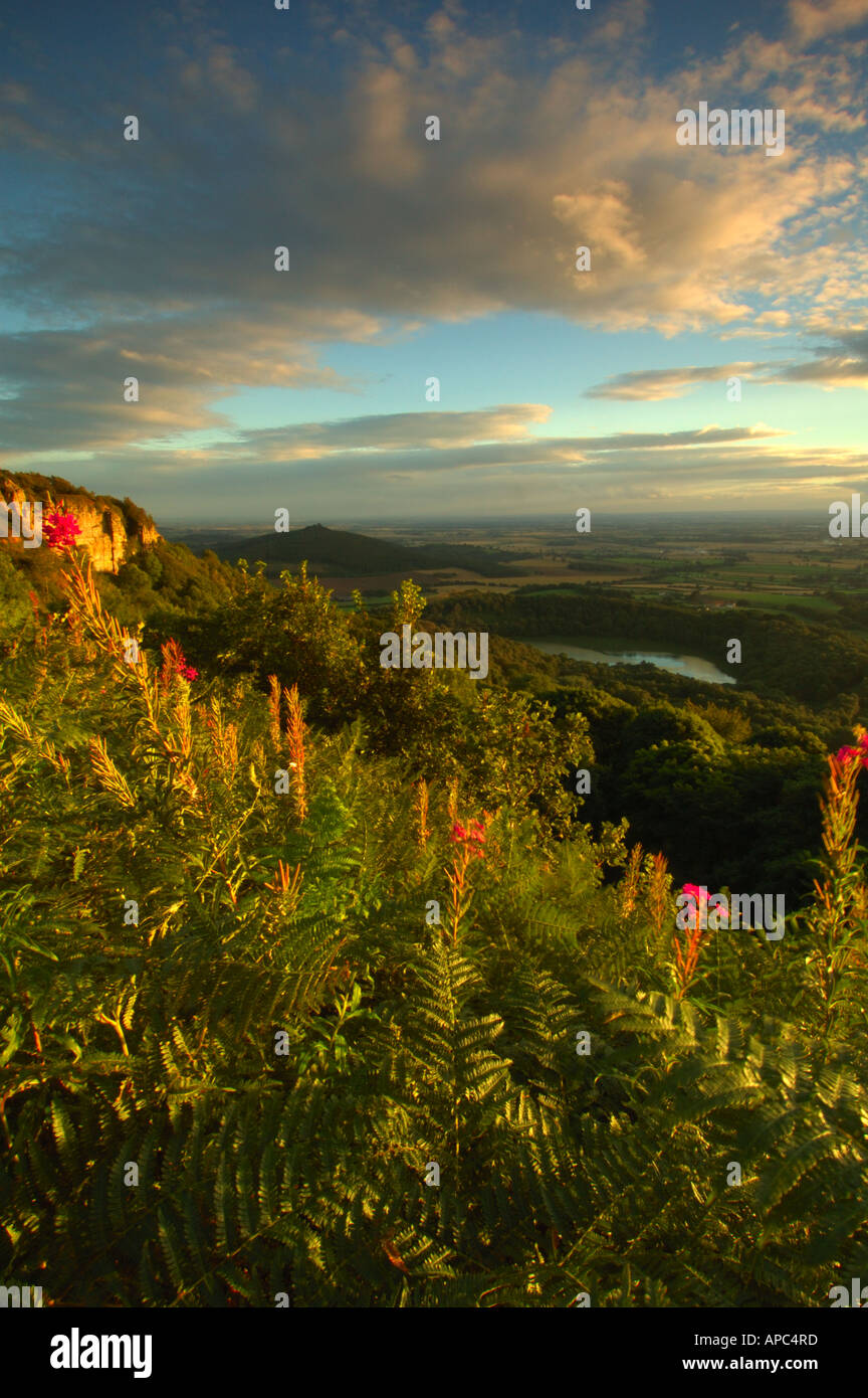 Hood Hill, Lake Gormire and Whitestone Cliff, Sutton Bank, North ...
