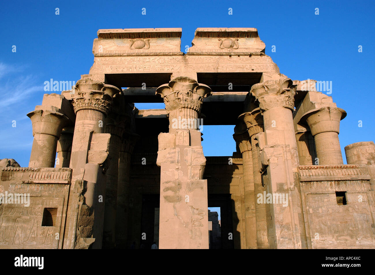 Temple of Kom-Ombo, Egypt, Africa Stock Photo - Alamy