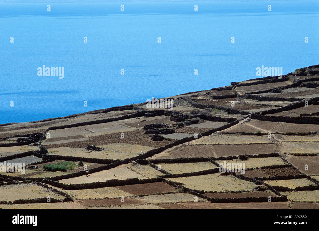 Amantani Island, Lake Titicaca, Peru Stock Photo - Alamy