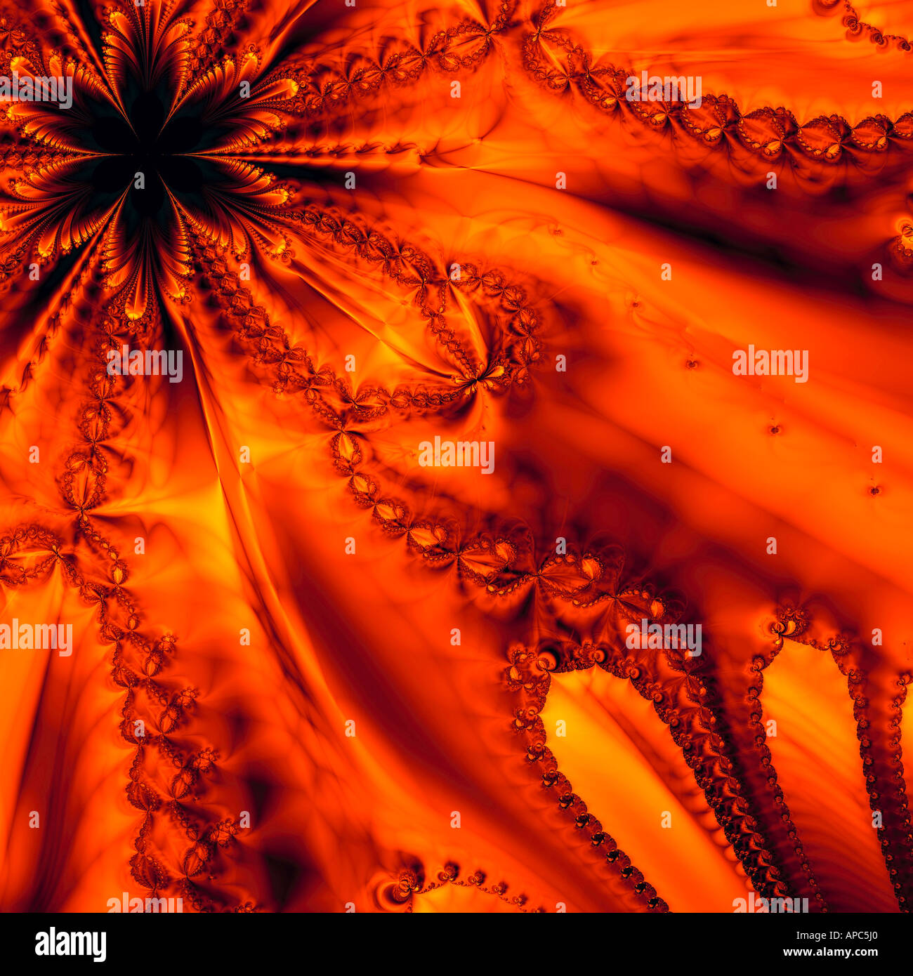 Complex fractal image digital hi-res stock photography and images - Alamy