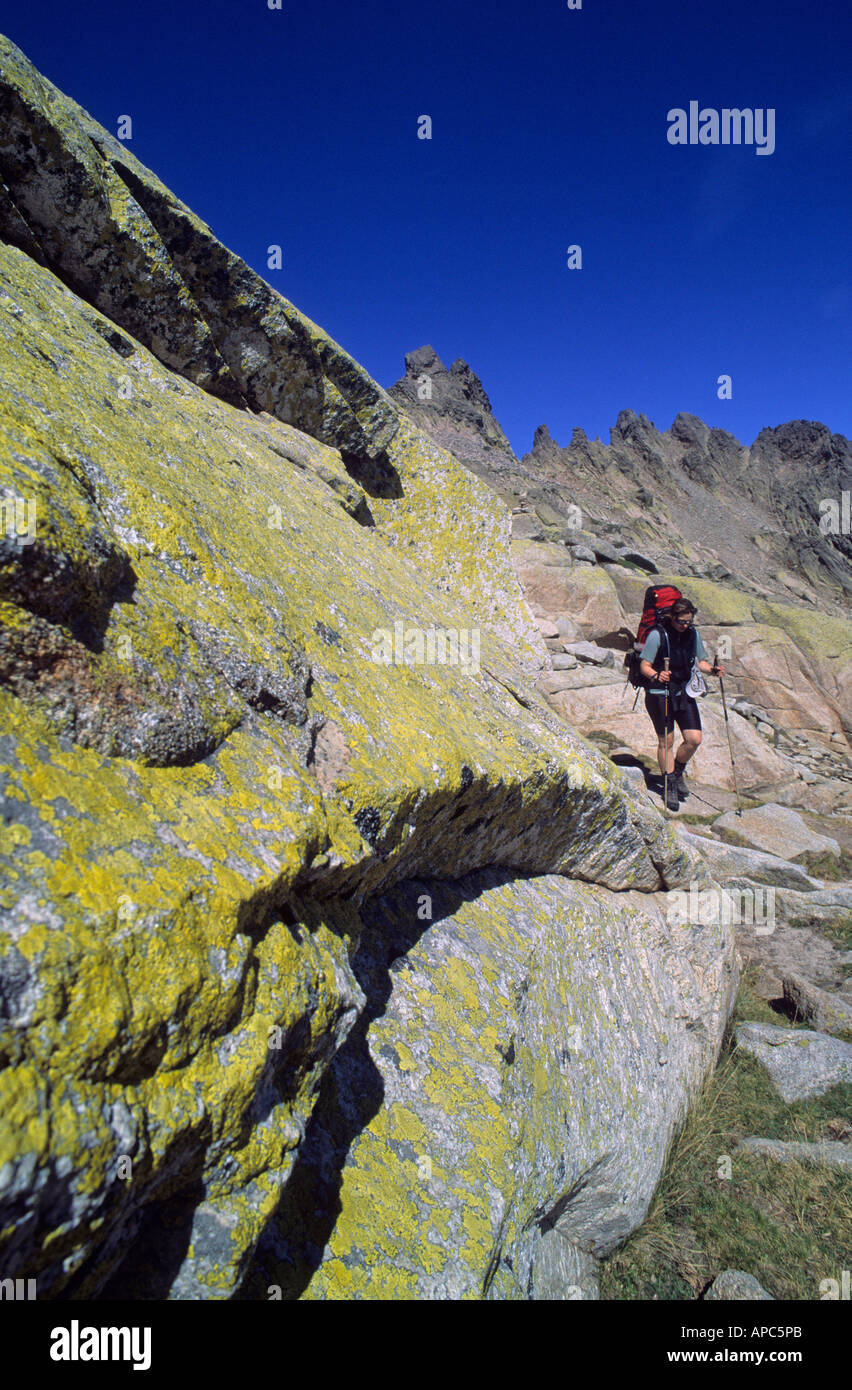 Gr20 trail and corsica and people hi-res stock photography and images ...