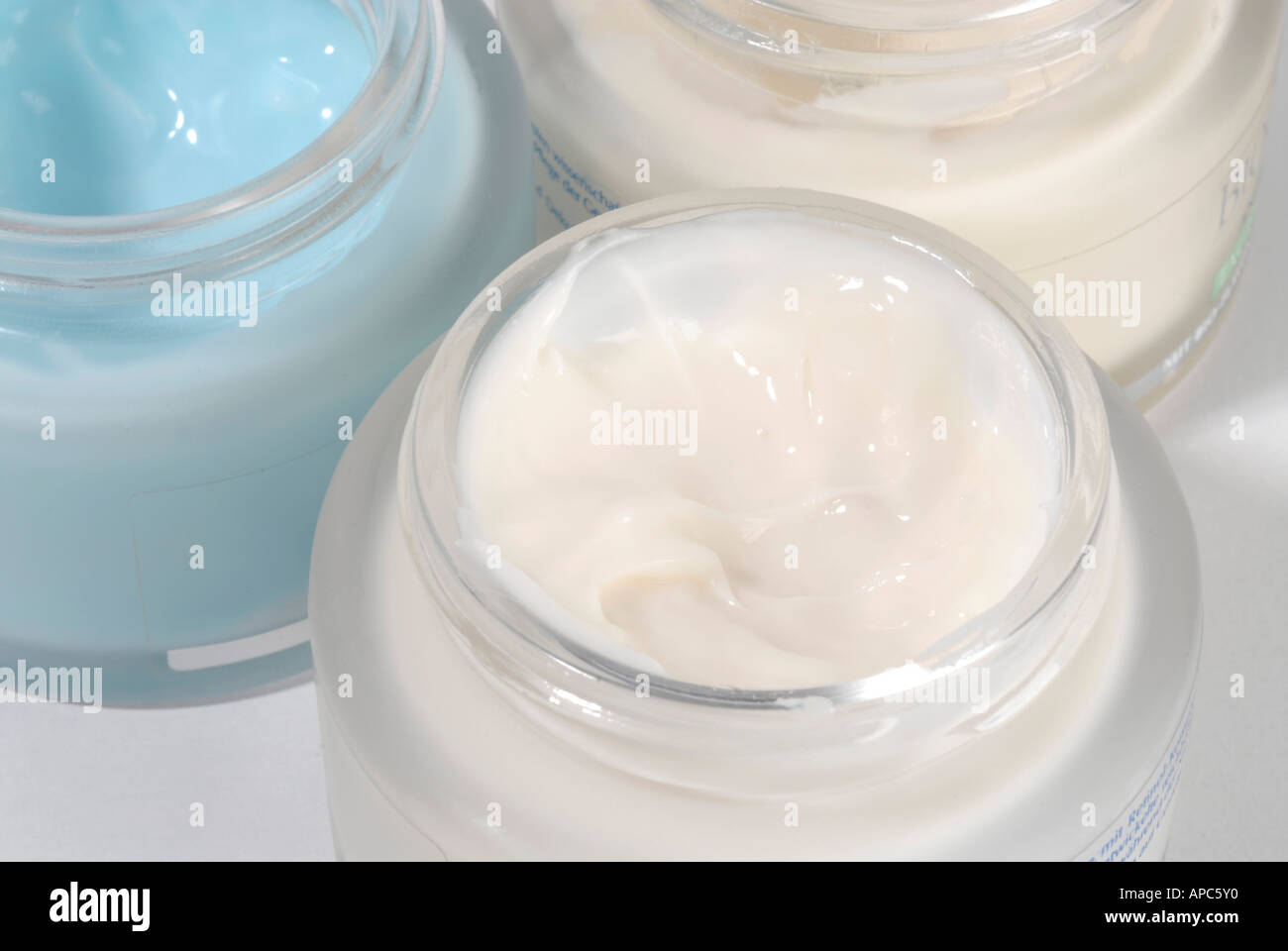 Skin cream pot Stock Photo - Alamy
