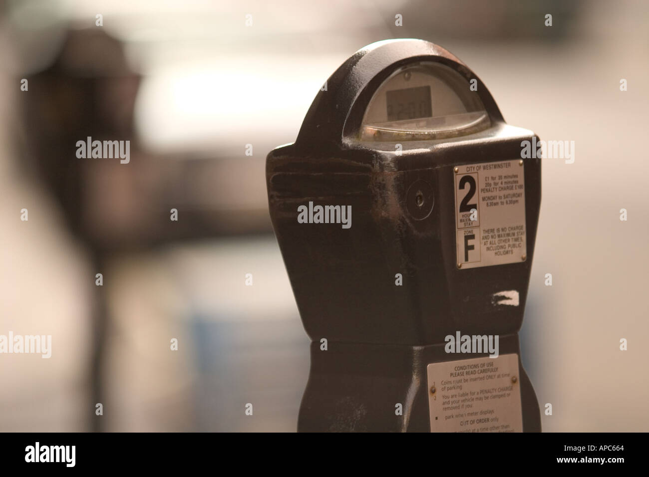 Parking Meter London Stock Photo - Alamy