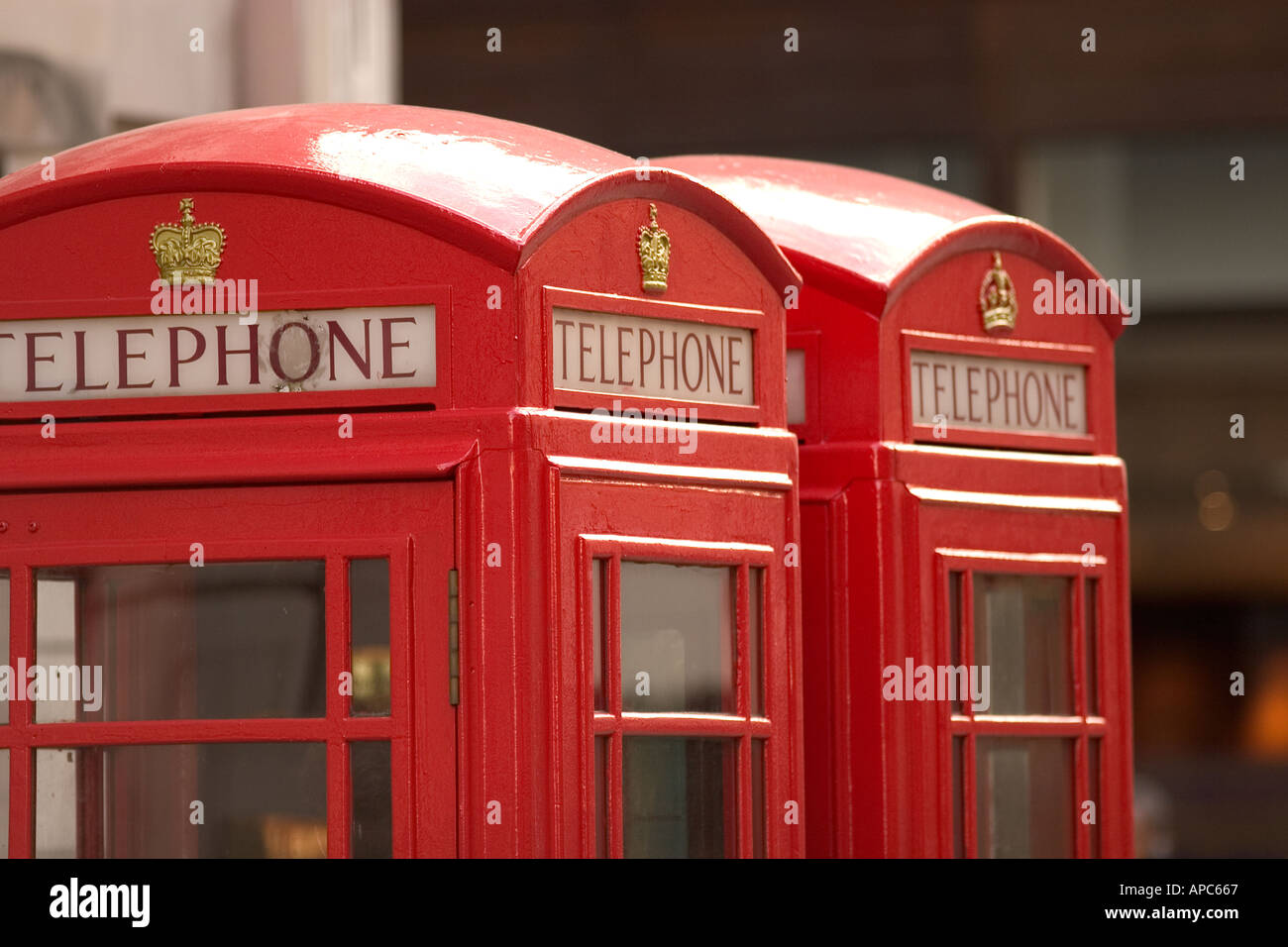 Red Phone Box London Stock Photo - Alamy
