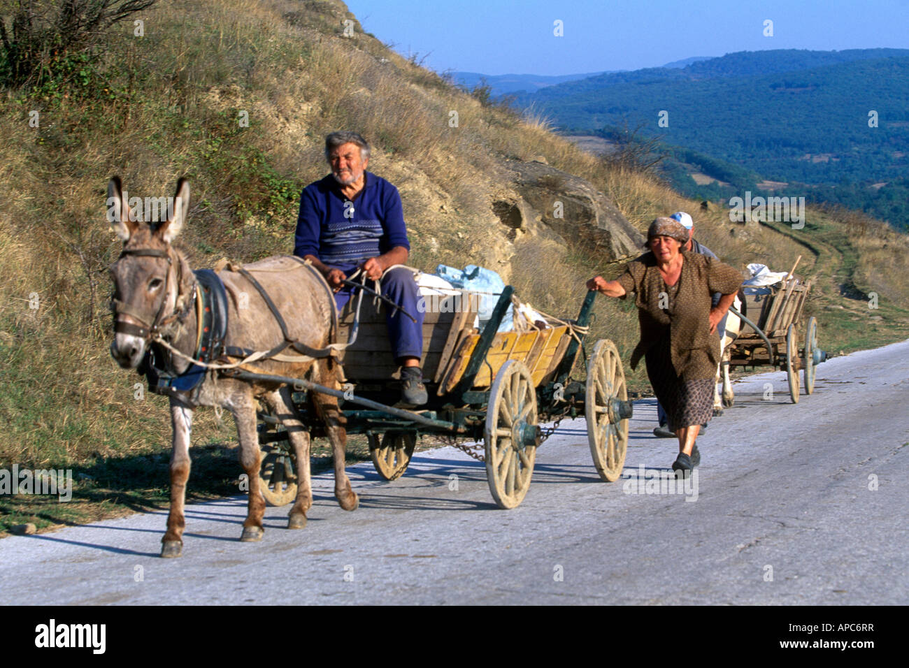 Farmers, Mezdra, Bulgaria Stock Photo - Alamy
