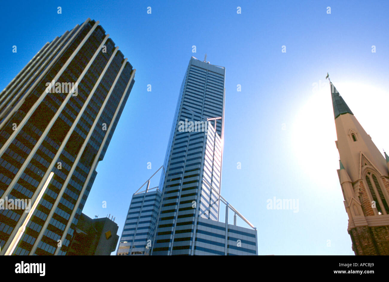 City of perth tall office buildings hi-res stock photography and images ...