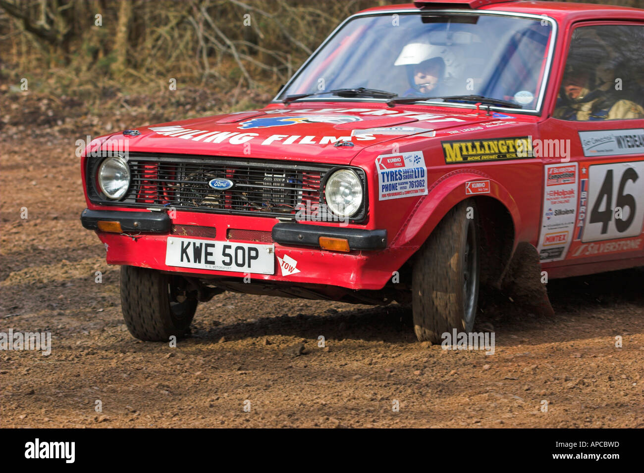 Adrian Struthers and Pete Wood in a Ford Escort finished 4th in class ...