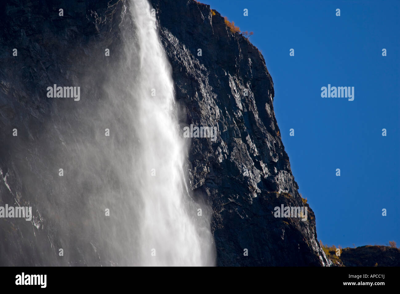 Waterfall near flam norway hi-res stock photography and images - Alamy