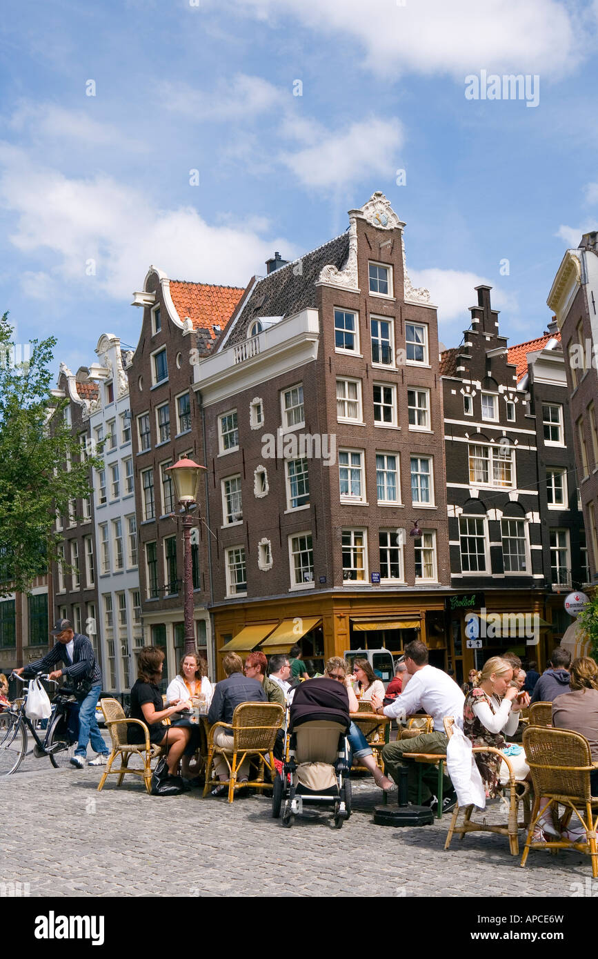 Street Cafe, Amsterdam, Netherlands Stock Photo - Alamy