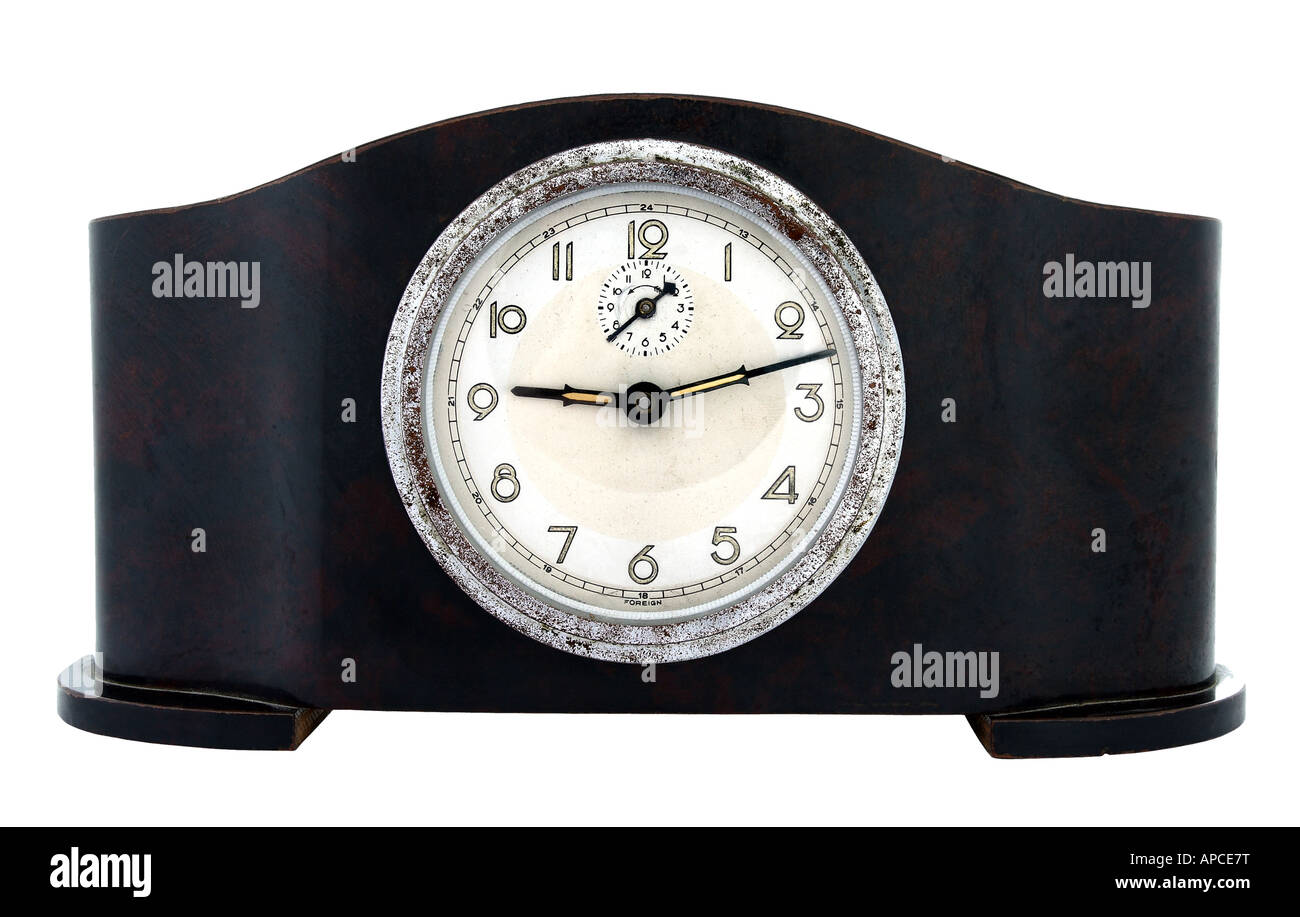 Alarm clock tea time Cut Out Stock Images & Pictures - Alamy