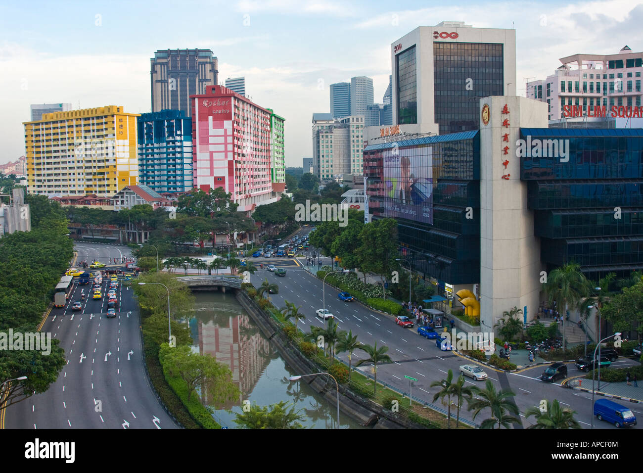 Urban Cityscape, Singapore Stock Photo - Alamy