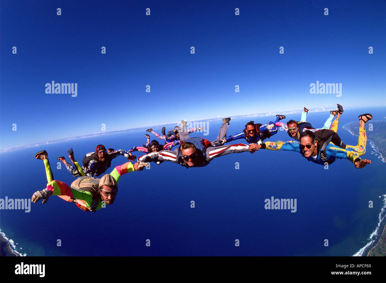 Teamwork sport diving hi-res stock photography and images - Alamy