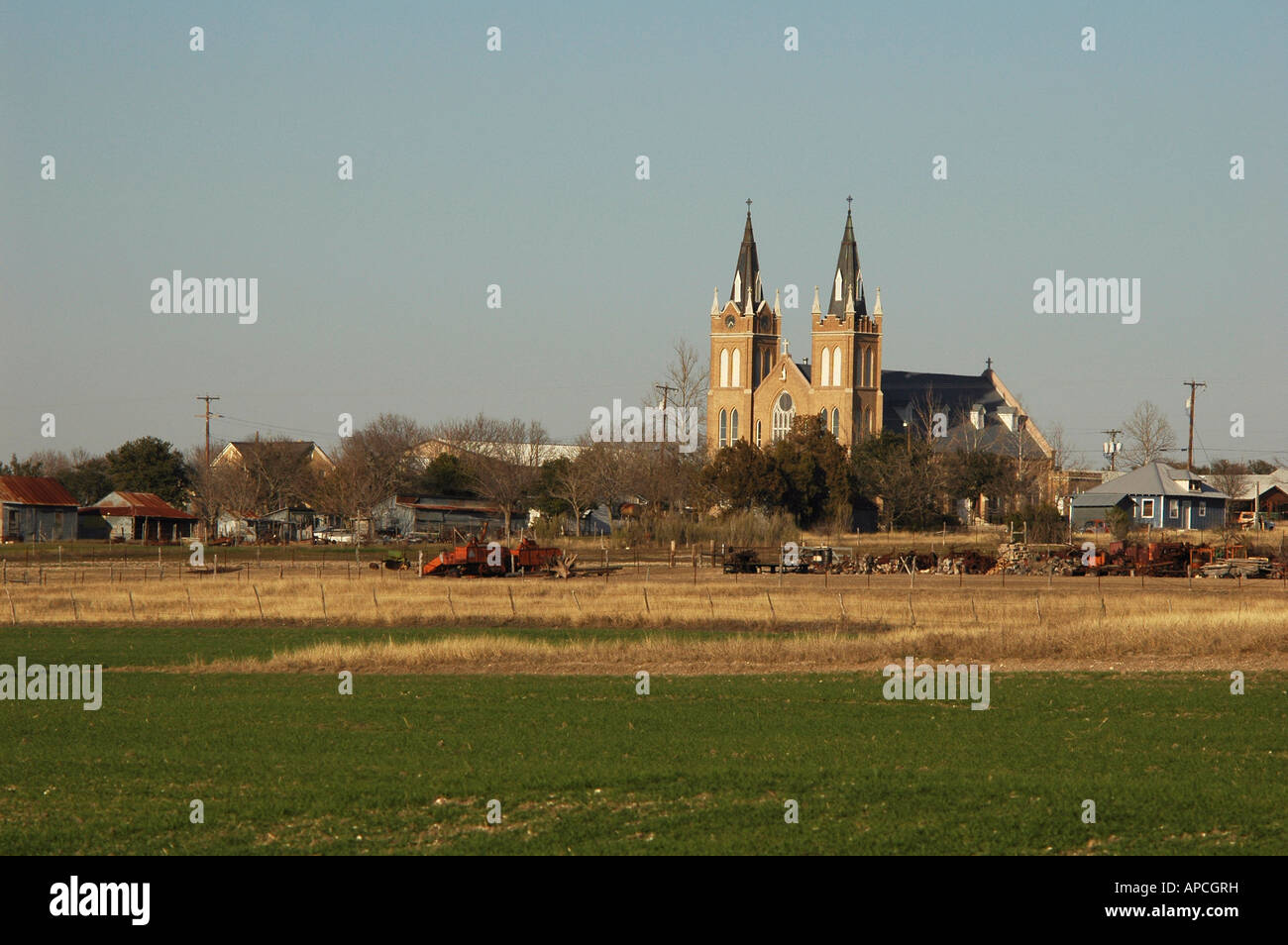 Texas country church hi-res stock photography and images - Alamy