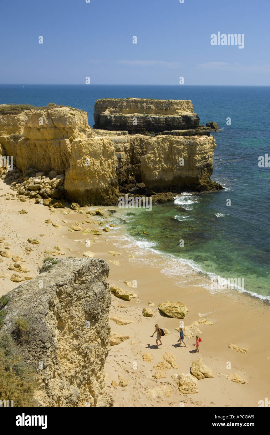 Praia Do Castelo, Near Albufeira Stock Photo - Alamy