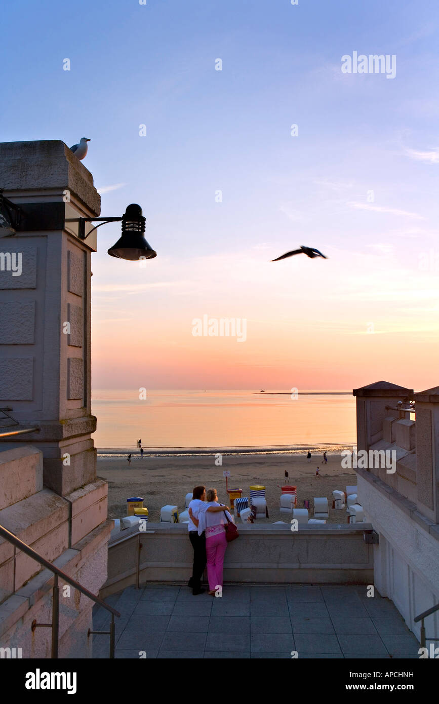 Seafront, Borkum, the East Frisians, Germany Stock Photo - Alamy