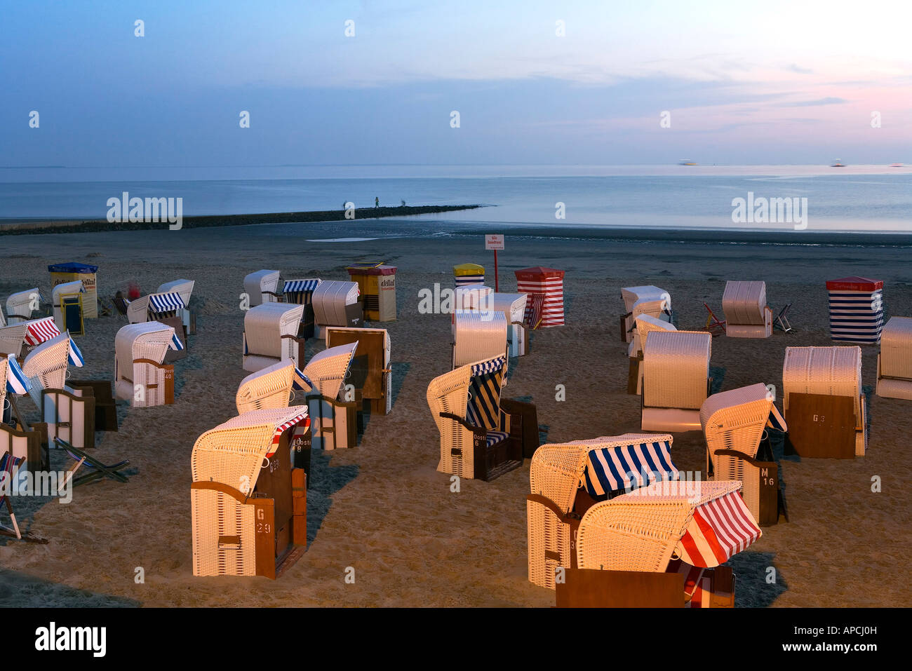 Borkum, the East Frisians, Germany Stock Photo - Alamy
