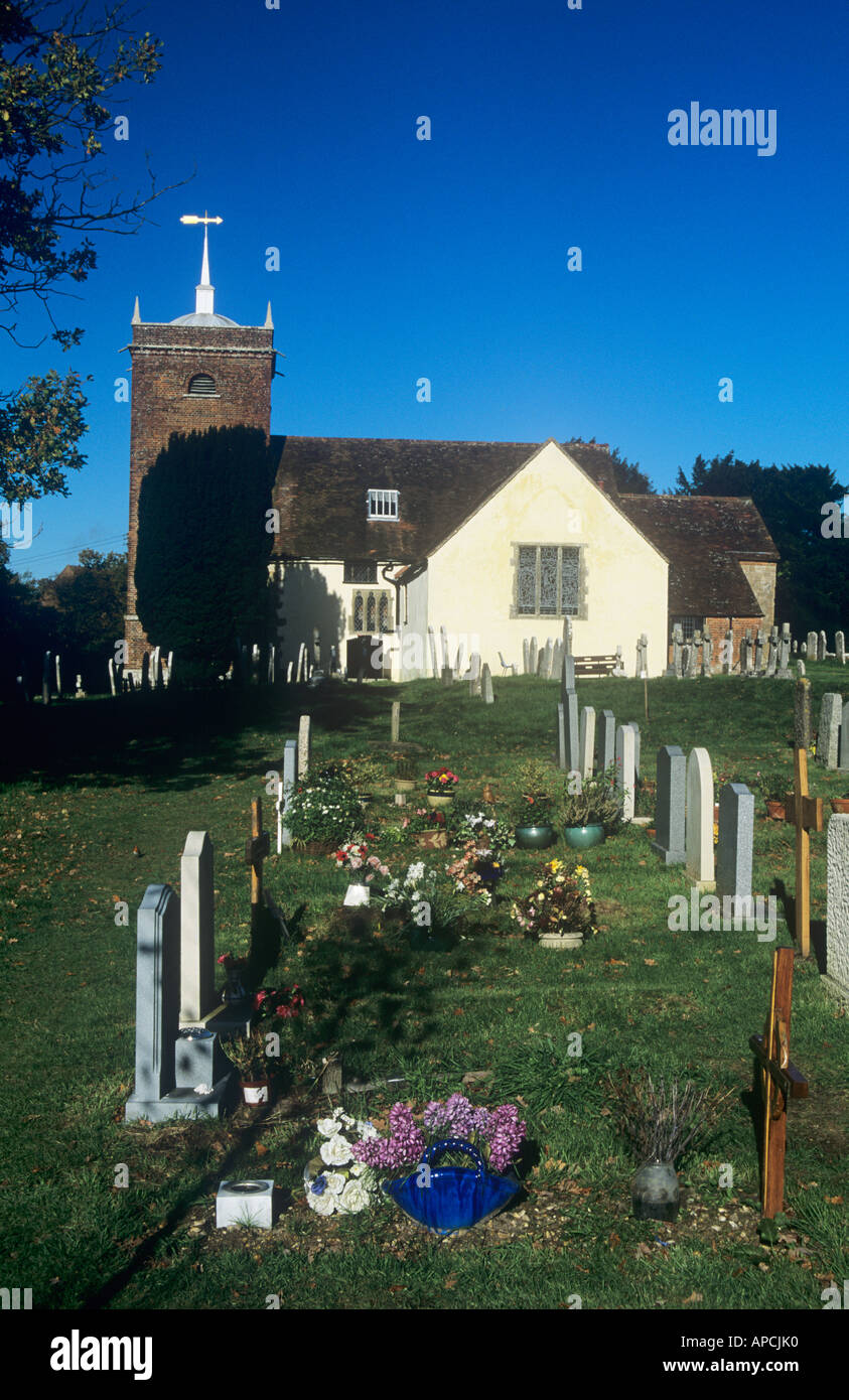 Minstead Church and Graveyard, Minstead, near Lyndhurst, the New Forest ...