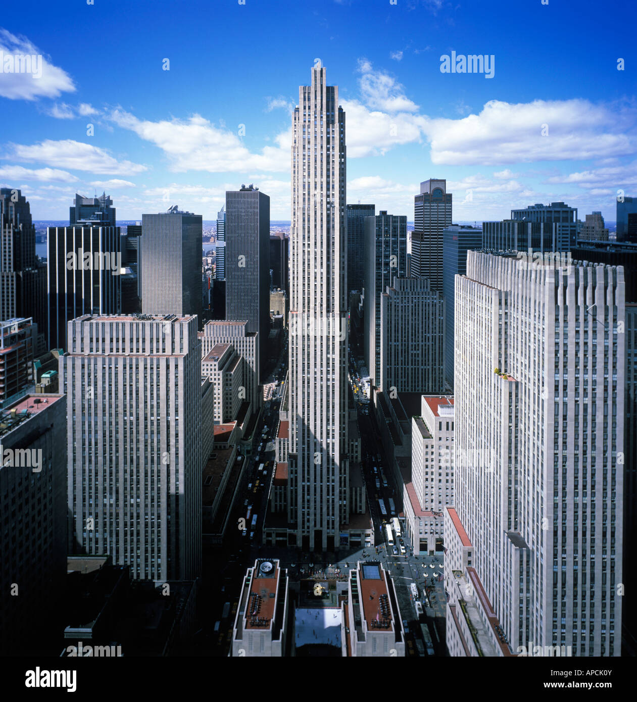 The Rockefeller Center Stock Photo - Alamy